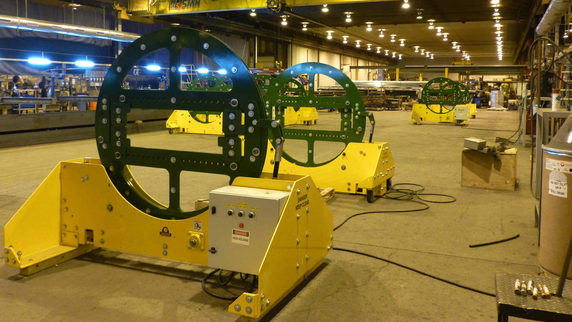 Material Handling Steal Section Solution - RIMCO Rotator